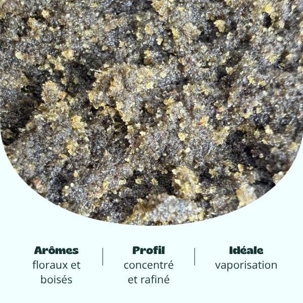 Platinium Cali CBD 45% + 10% CBG | Résine CBD